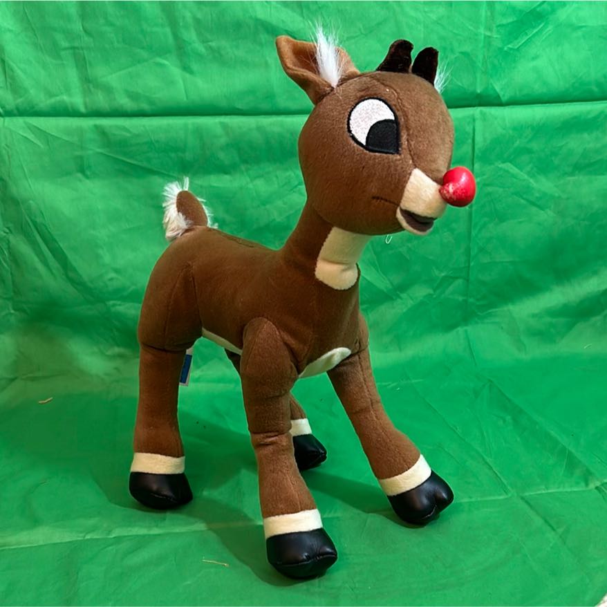 Rudolph the Red Nosed Reindeer plush 14 inch plush toy from Cartoon