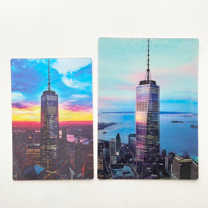 One World Trade Center 3D Lenticular Postcards WTC Manhattan New York ...