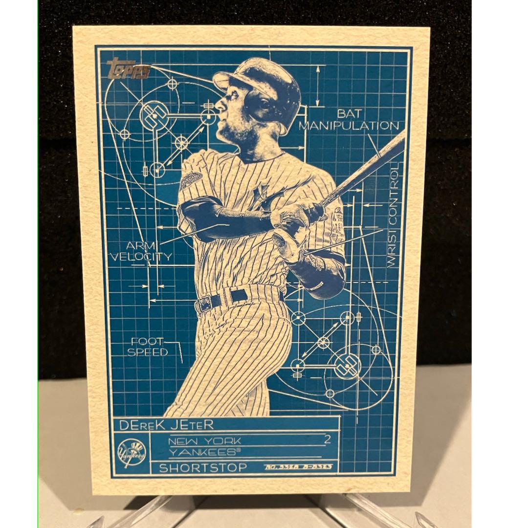 Derek Jeter 2024 Topps Series 1 #SB-18 Superstar Blueprint Yankees