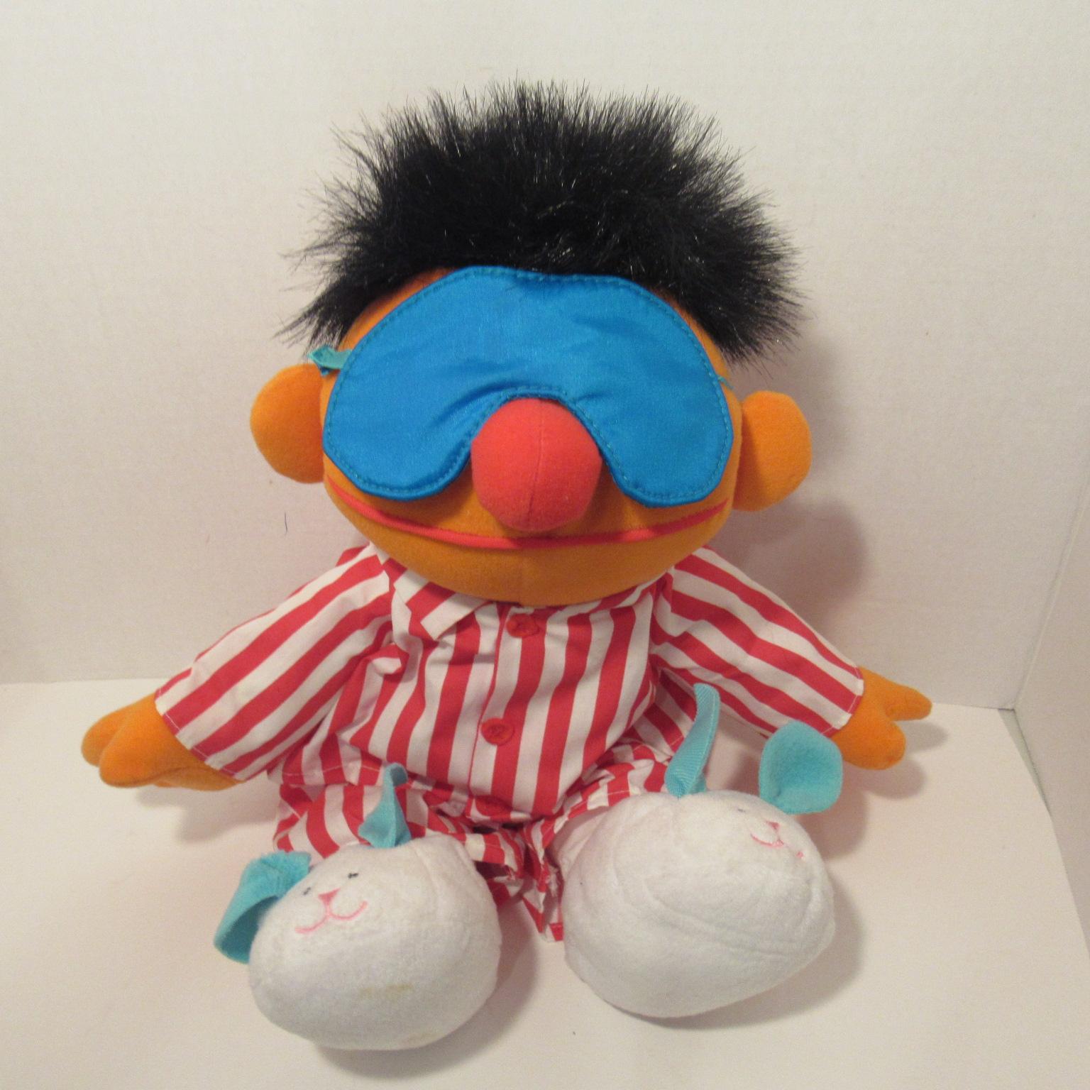1996 Vintage Collectible SING and SNORE ERNIE w/MAGIC TUMMY ACTION by Tyco
