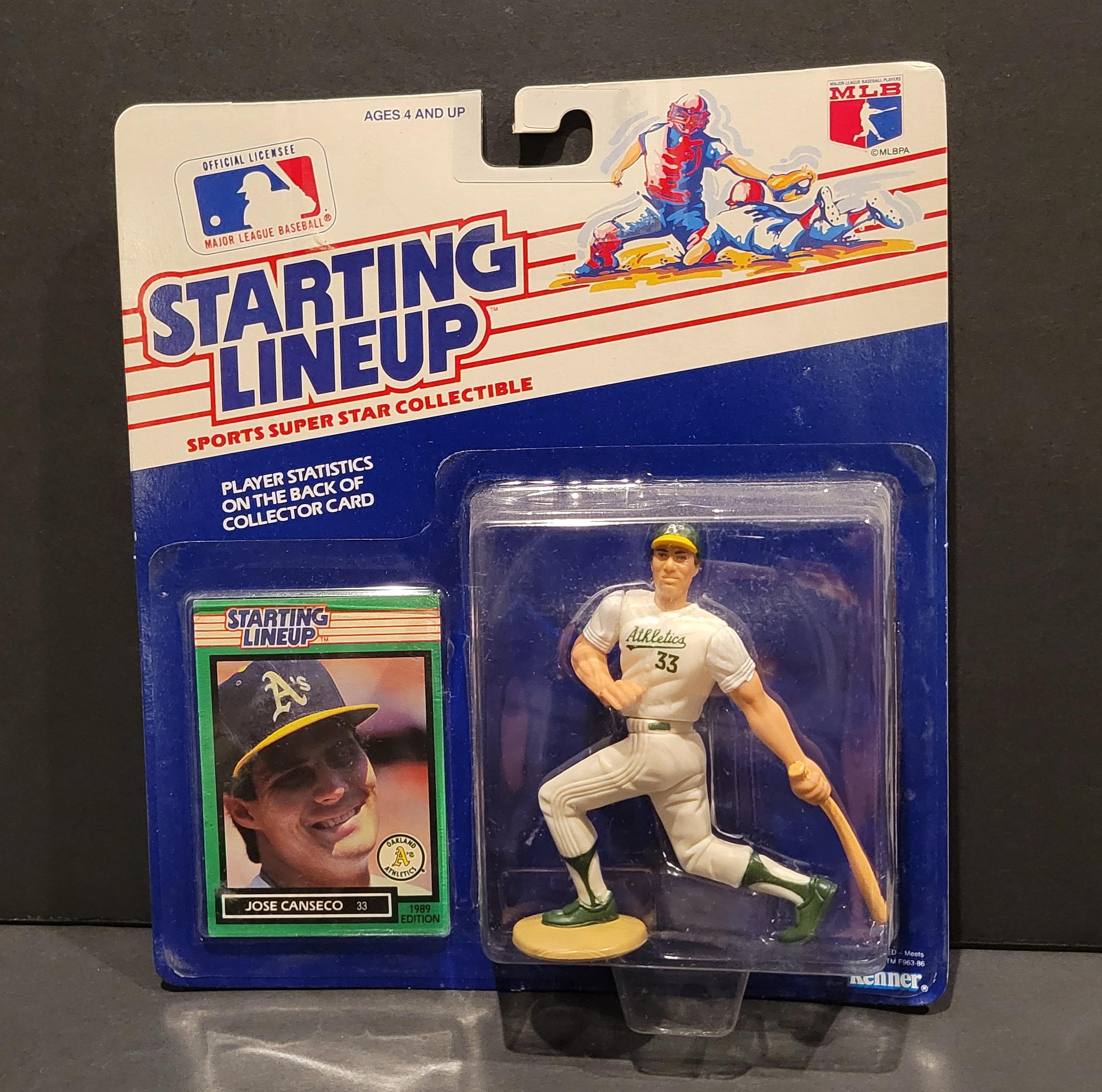 Starting Lineup 1989 Jose Canseco Vintage Sports Action Figure