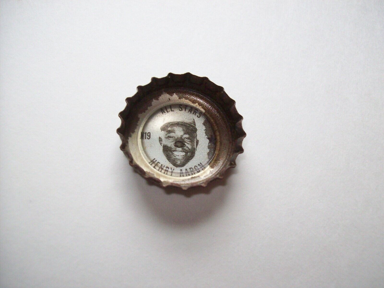 Coca Cola Henry Aaron Bottle Cap Vintage Coke 1967 Baseball All Stars ...