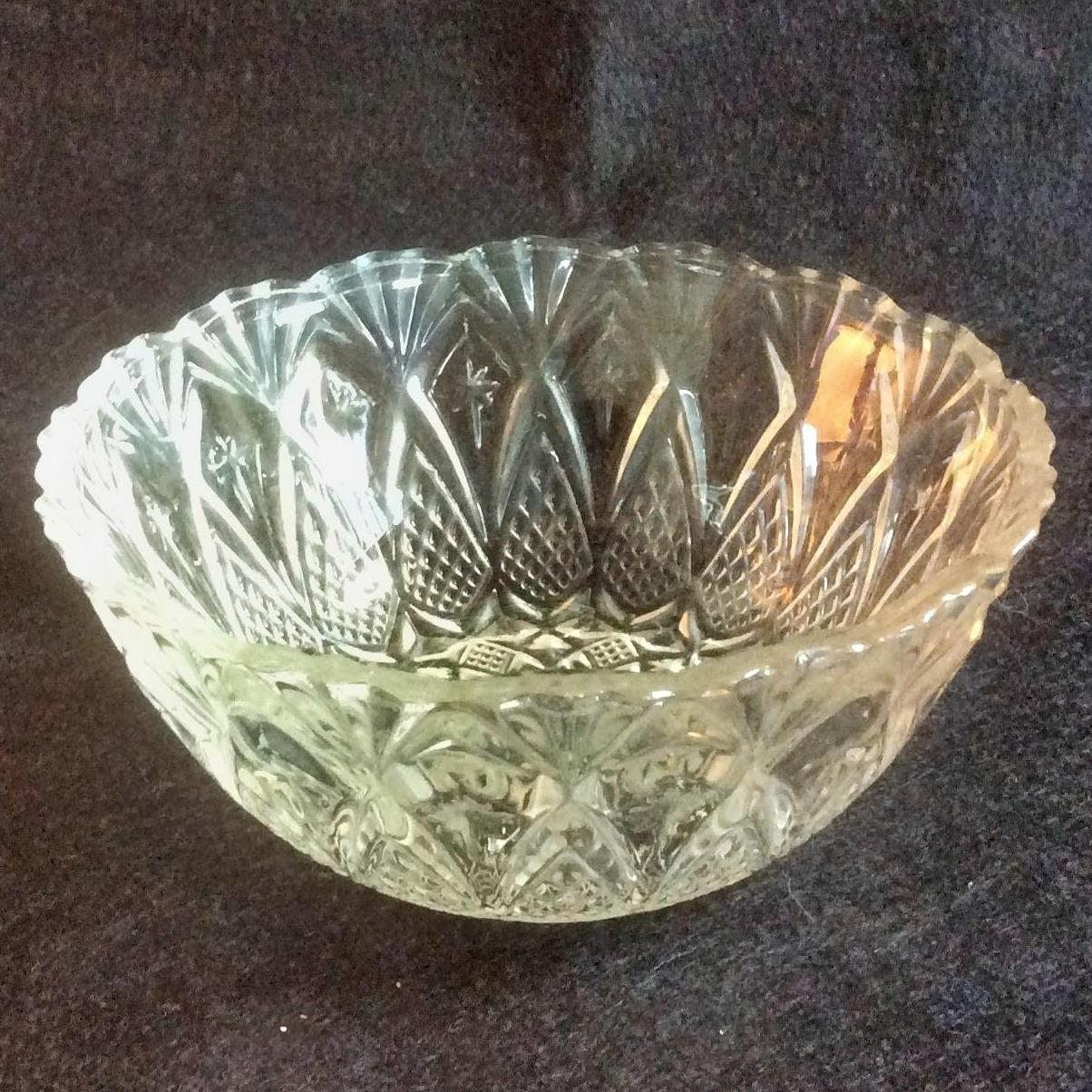Pasari Indonesia Glass Fruit Bowl, Artisan Bowl, Decorative Bowl ...