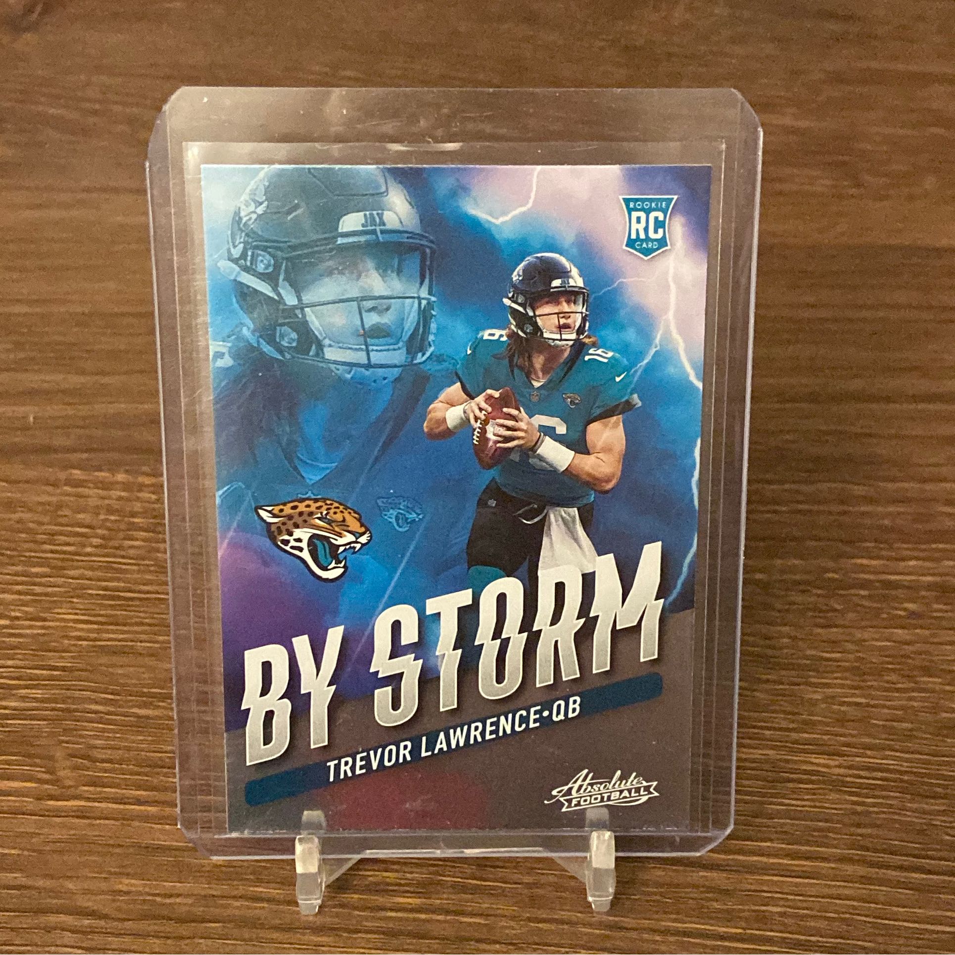 Trevor Lawrence RC - 2021 Absolute By Storm - Jacksonville Jaguars