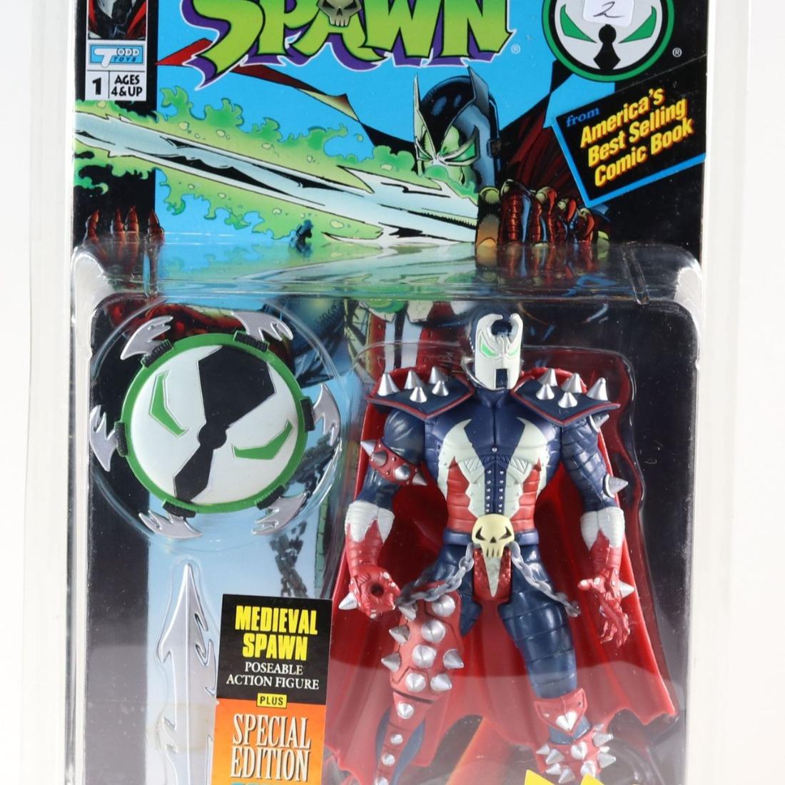 Medieval Spawn Series 1 Original Action Figure w/Comic 1994 Todd ...