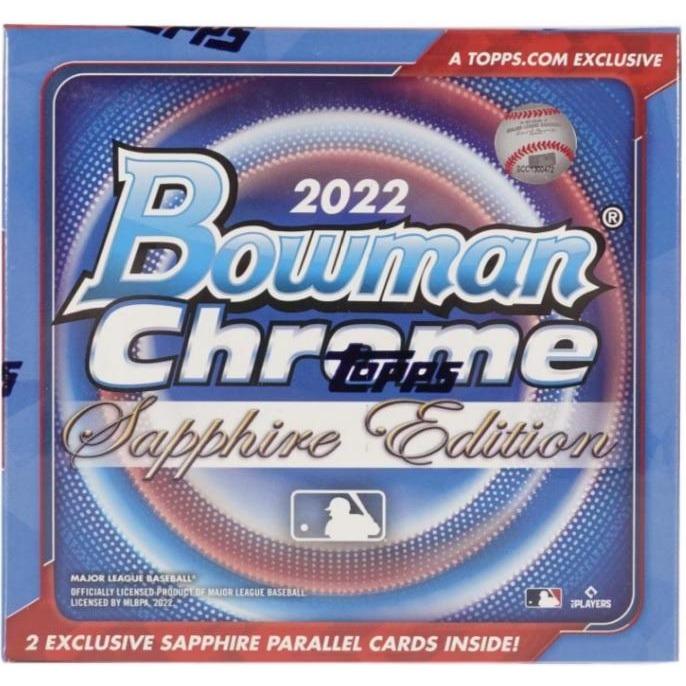 San Diego Padres/Rangers - 2022 Bowman Chrome Sapphire Case (10 Boxes)