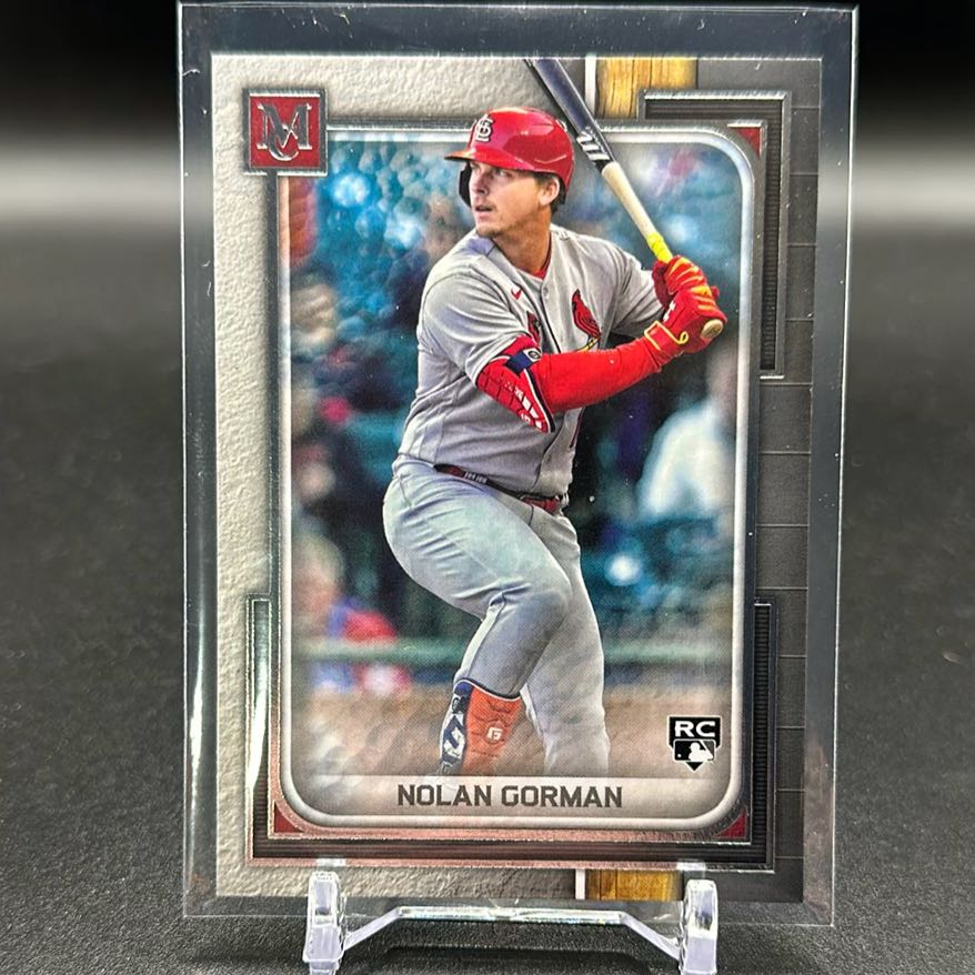 Nolan Gorman 2023 Topps Museum RC St. Louis Cardinals