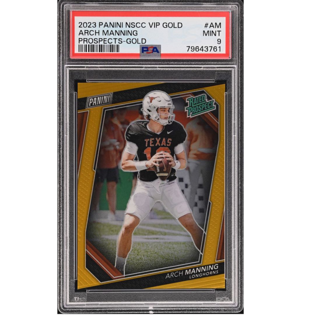 Arch Manning Panini National Gold Pack /10 Longhorns