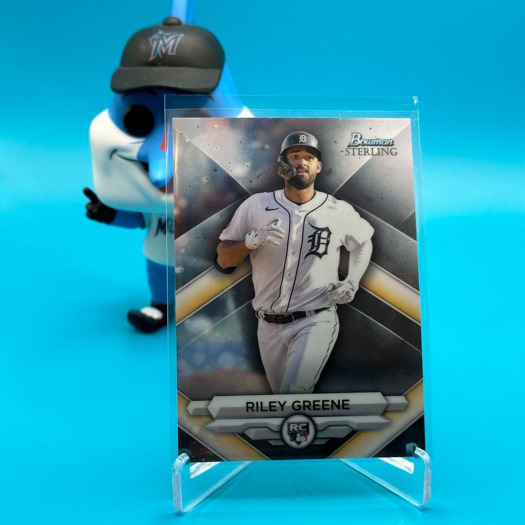 2023 Bowman Sterling Riley Greene RC Detroit Tigers
