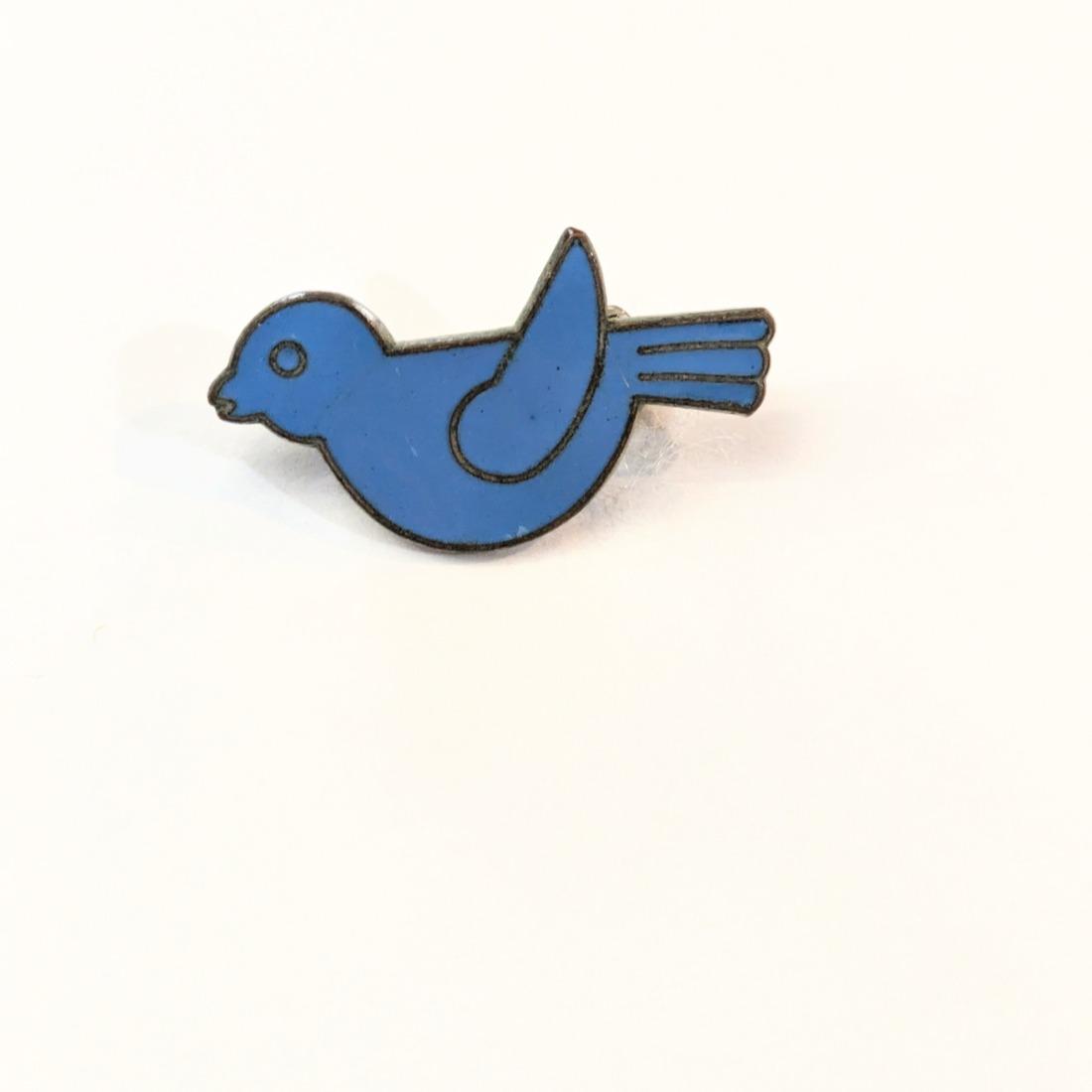Vintage 1960s Campfire Girl Bluebird Pin