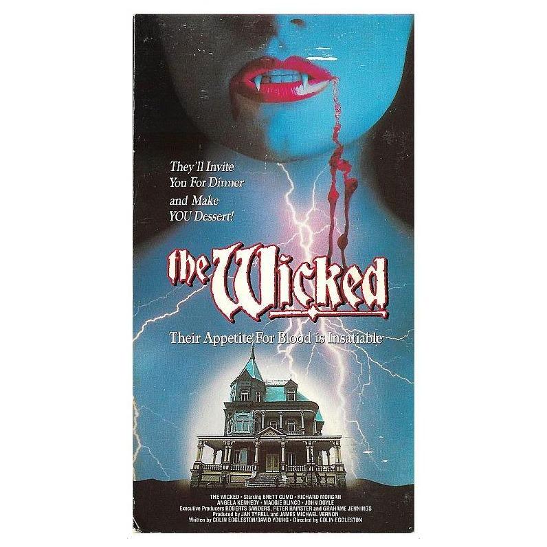 VHS - The Wicked (1991) *Angela Kennedy / Maggie Blinco / Outback Vampires*