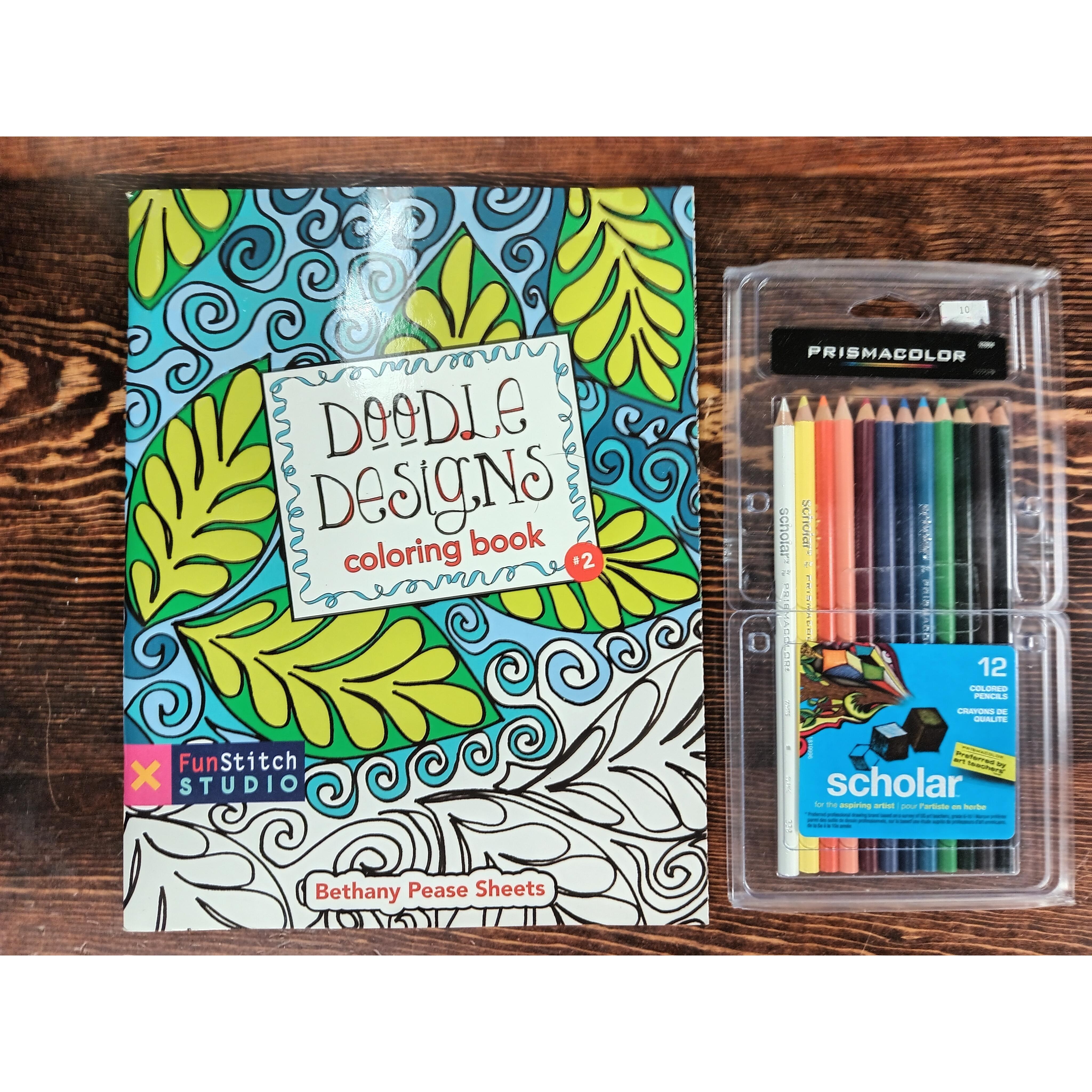 Doodle Designs Coloring Book Gift Set
