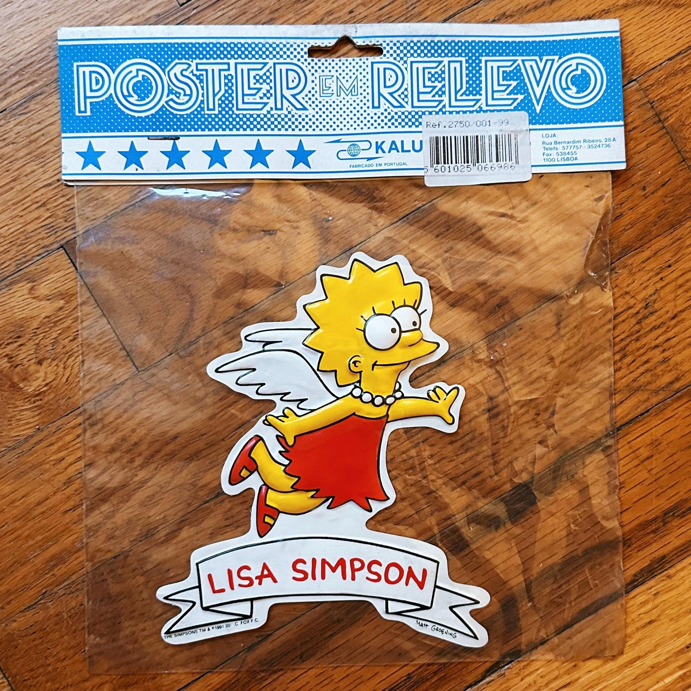 Lisa Simpson Wall Art