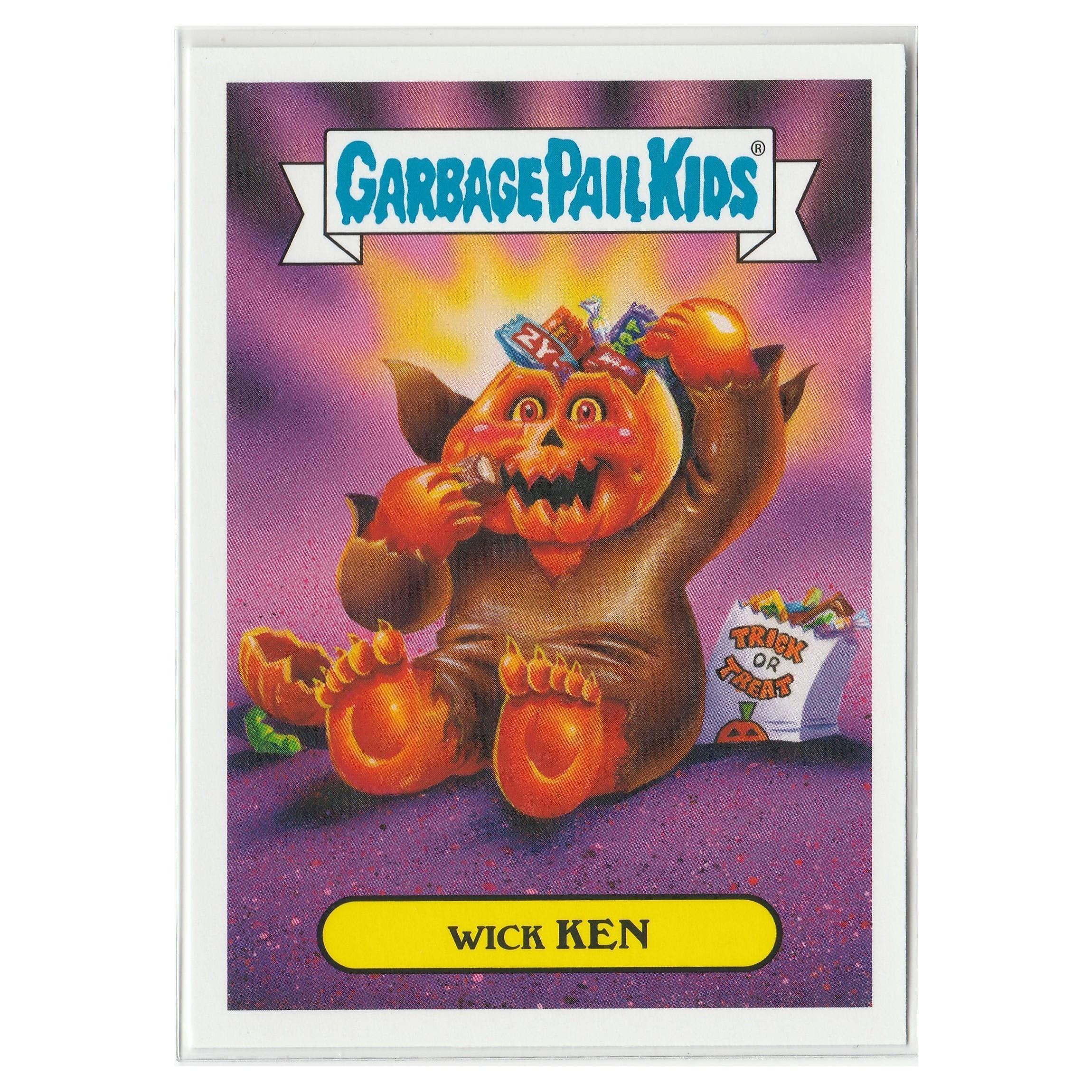 Garbage Pail Kids Wick Ken Folklore Monster Sticker #2b of 5 2019 ...