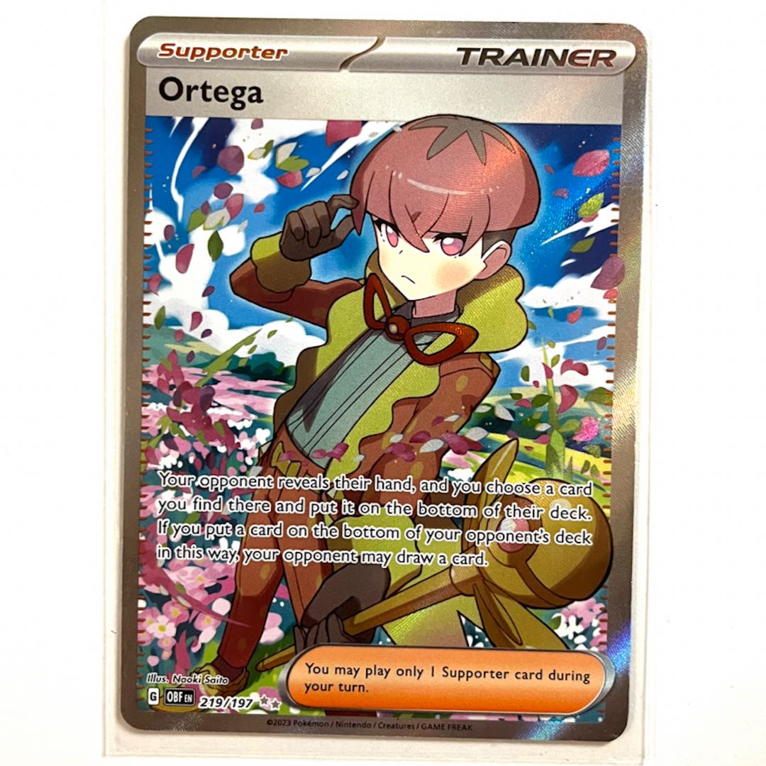 Ortega - FA Trainer | Obsidian Flames (NM)