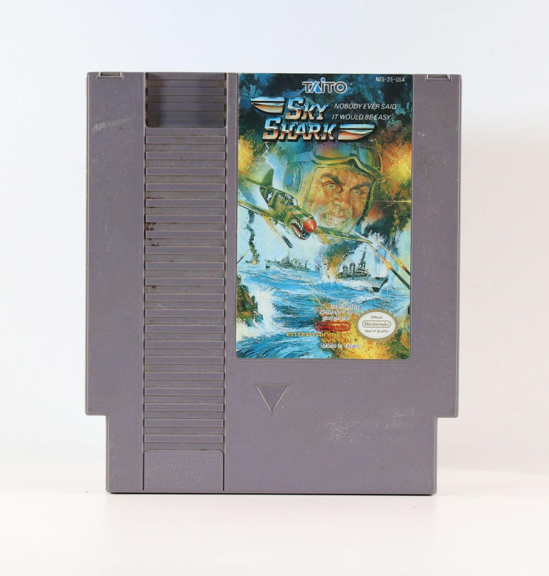 Sky Shark NES Nintendo Game Cart Only TESTED 1987 Authentic