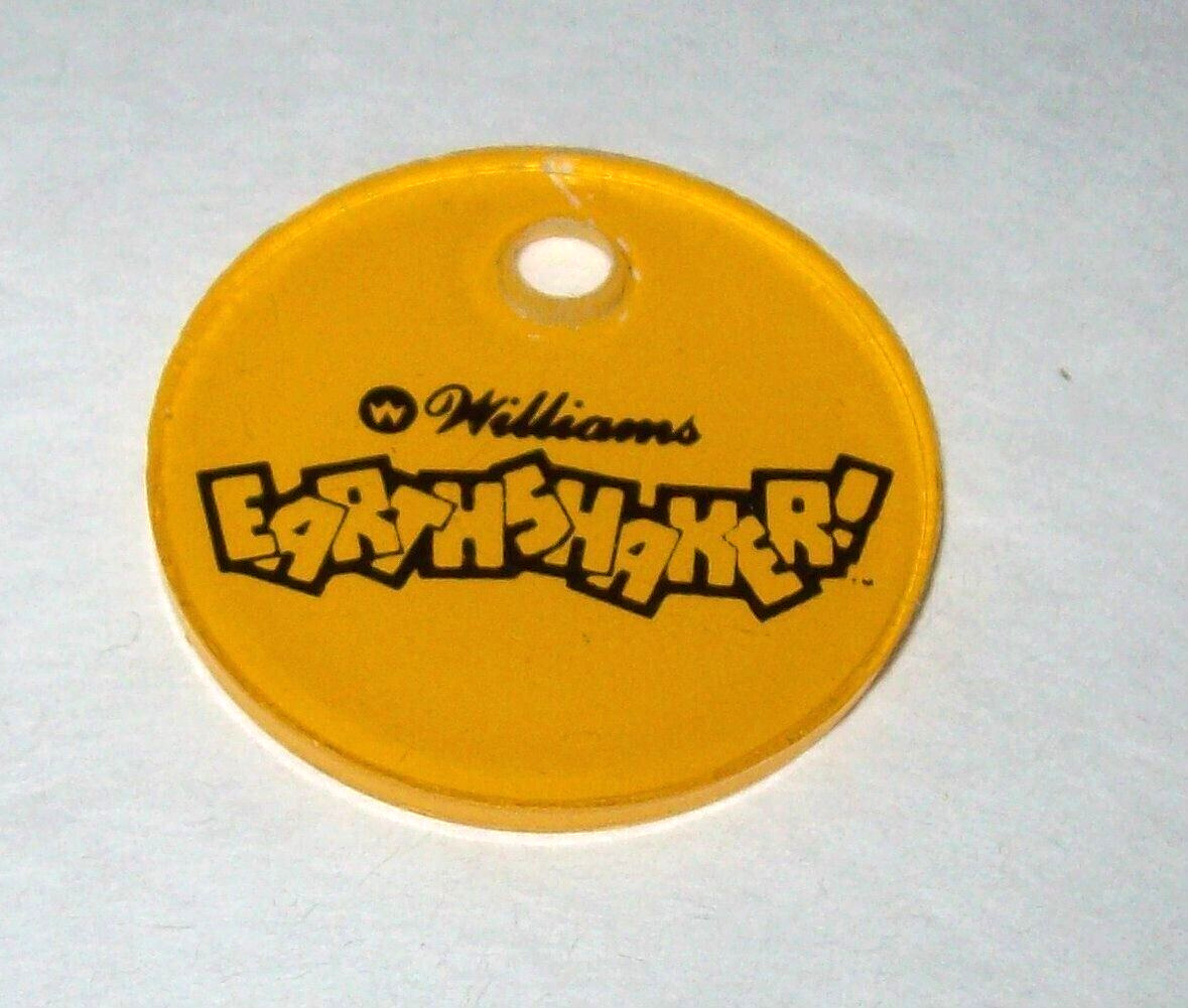 Earthshaker Pinball Machine Plastic Keychain Original Vintage Game ...
