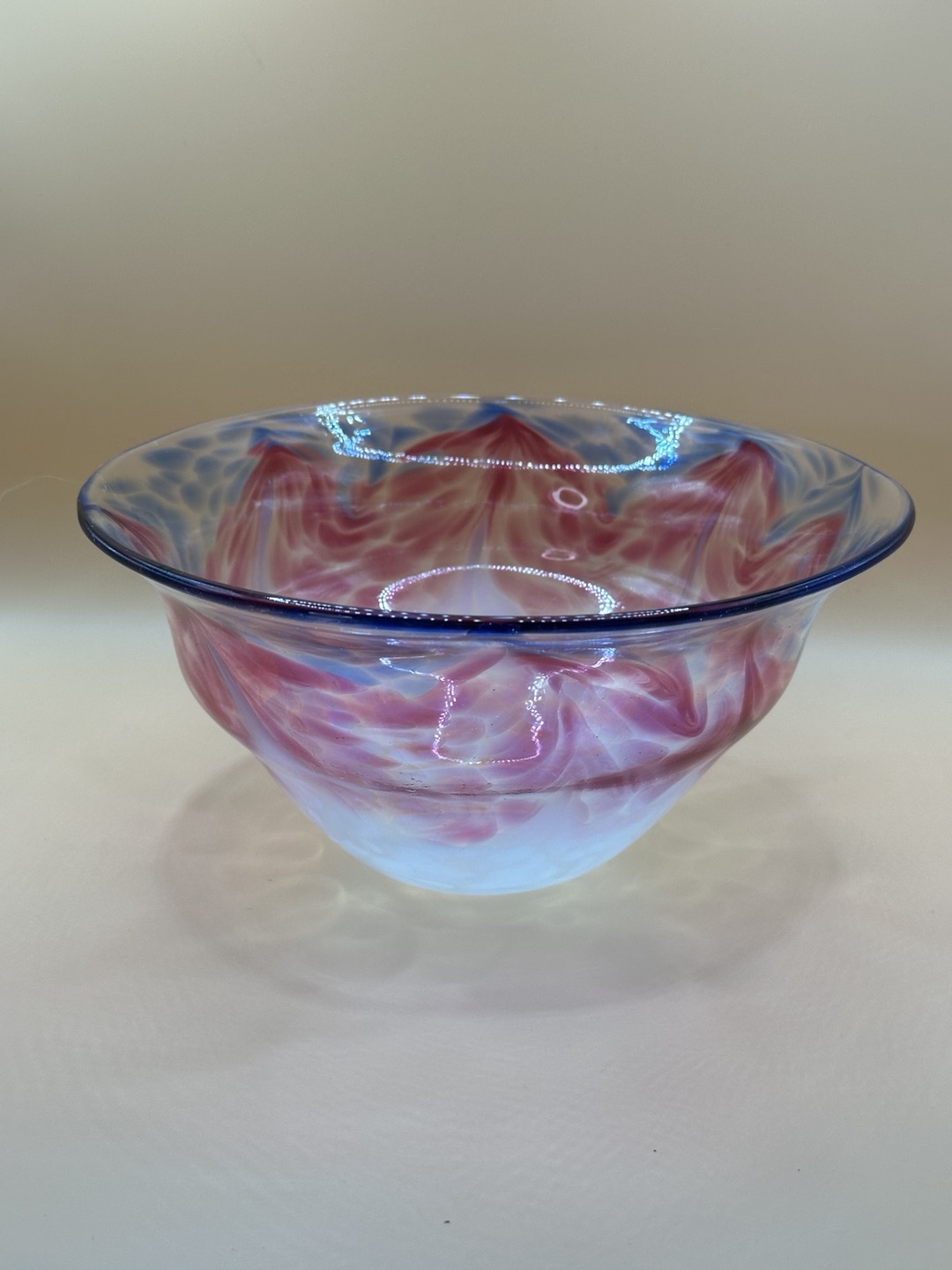 John Sullivan Signed Art Glass Bowl