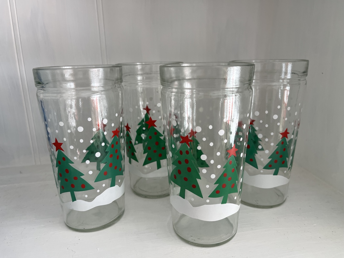 Anchor Hocking Jelly Jar Glasses set of (4)