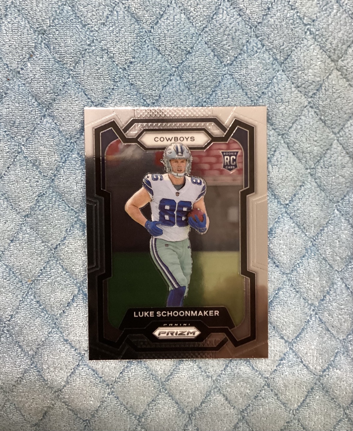 2023 Prizm Football Luke Schoonmaker Rookie Card RC Cowboys No.325