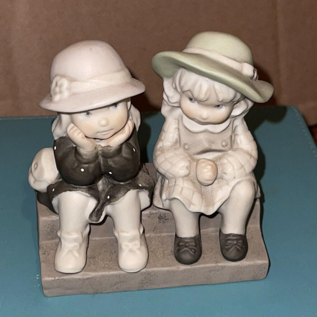 Vintage Kim Anderson Enesco Figurine We’re Two Of A Kind