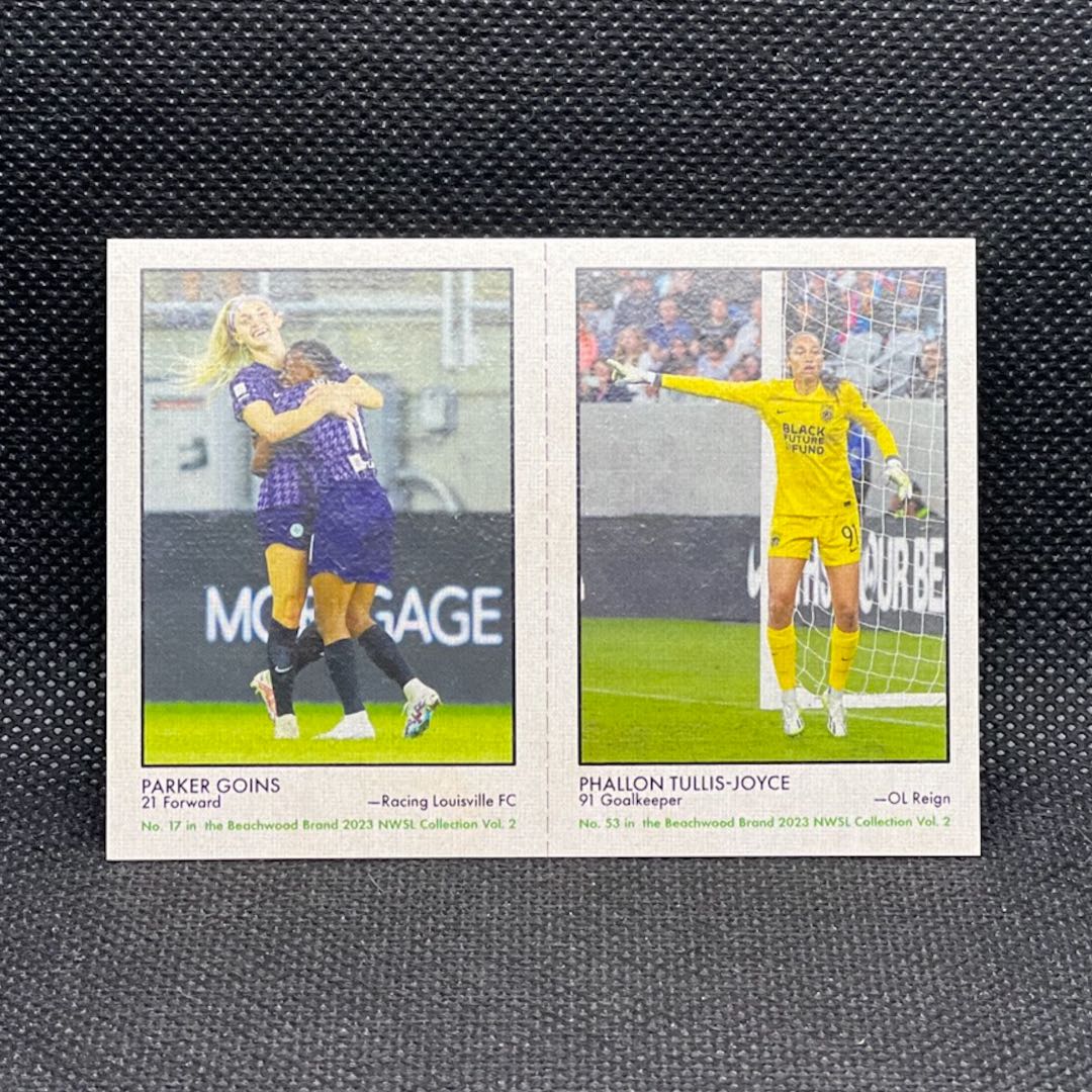 2023 Parkside NWSL Beachwood Brand Parker Goins / Phallon Tullis-Joyce