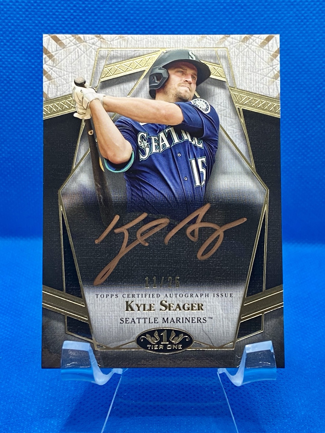 2022 Tier One Kyle Seager Prime Performers Autograph Auto /75 Seattle ...
