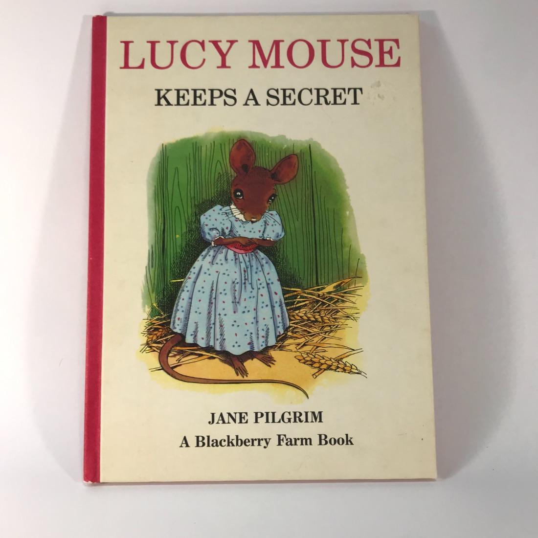 Vintage 1972 Lucy Mouse Keeps a Secret by Jane Pilgrim Children's Book ...