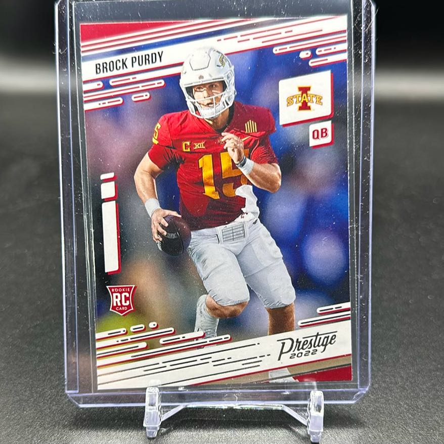 Brock Purdy 2022 Chronicles Prestige Draft Picks RC San Francisco 49ers