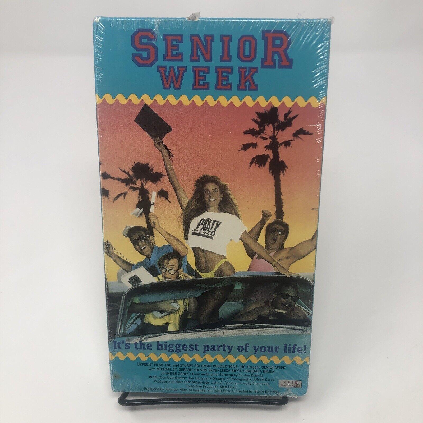 Senior Week VHS 1987 Bikini Clad Coeds Brand New