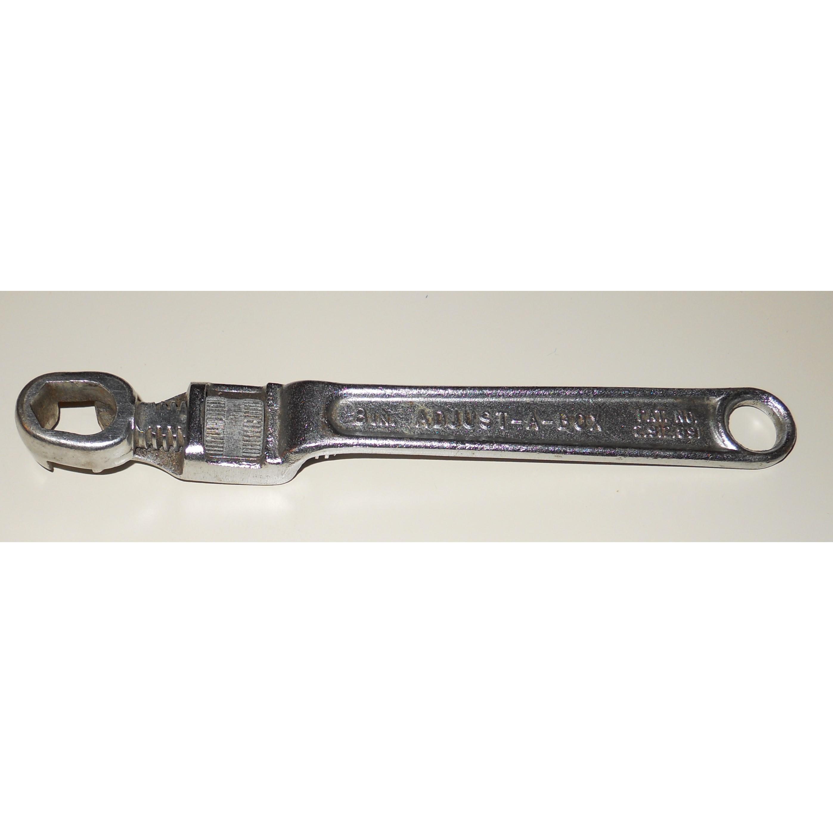 Vintage 8 in Adjust - A - Box Wrench Made In USA Pat. No. 2.912.891 8 ...