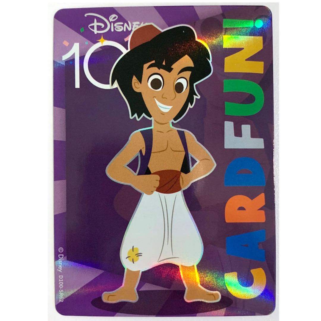 Aladdin Disney 100 Years Of Wonder Card.fun Joyful Base