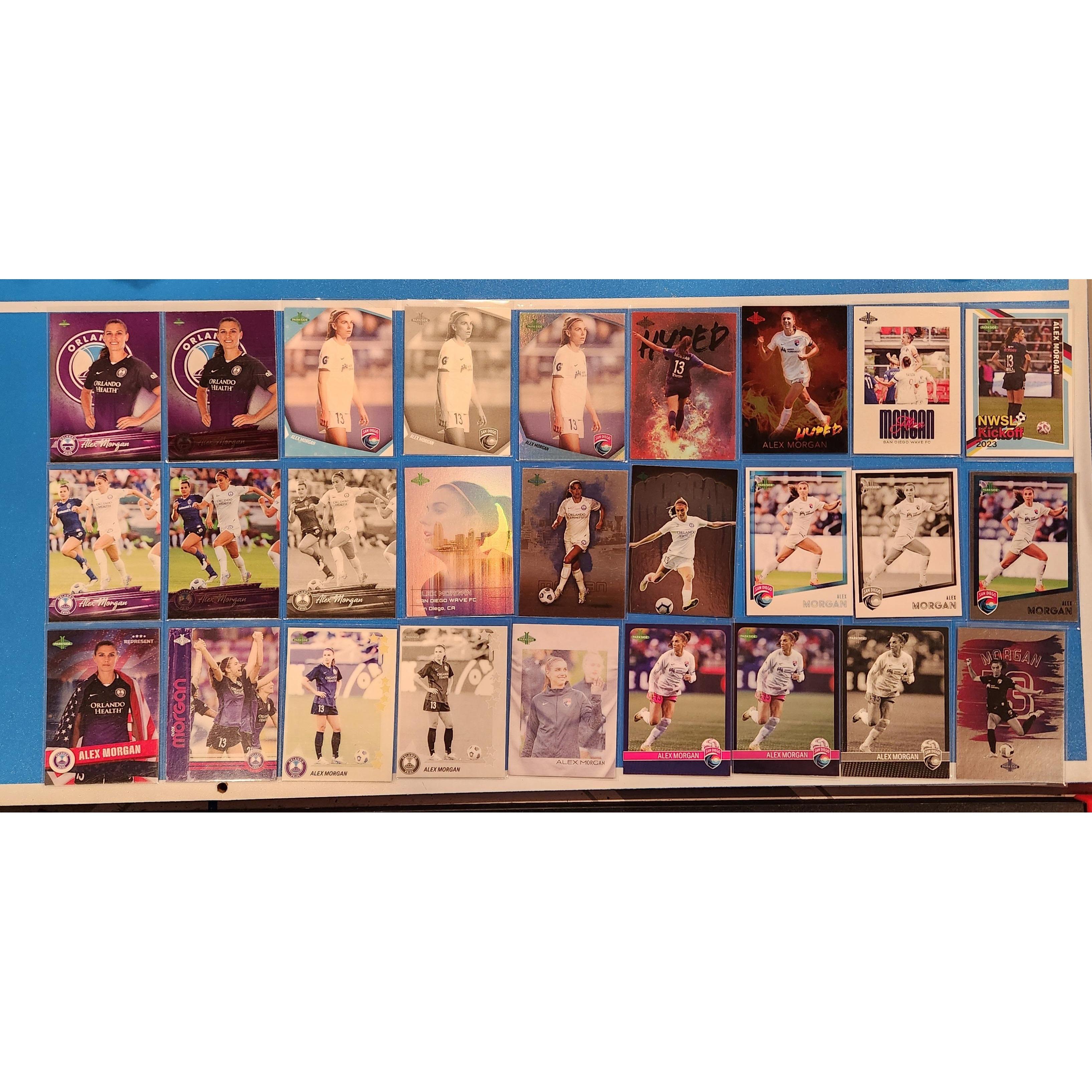 39 Card Alex Morgan Parkside Lot! Kick Start Your ALEX Morgan Collection!
