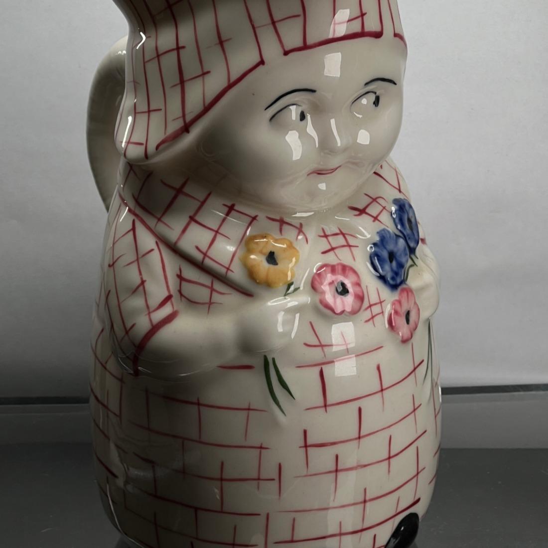 Vintage Southern Blue Ridge Pottery Betsy pitcher