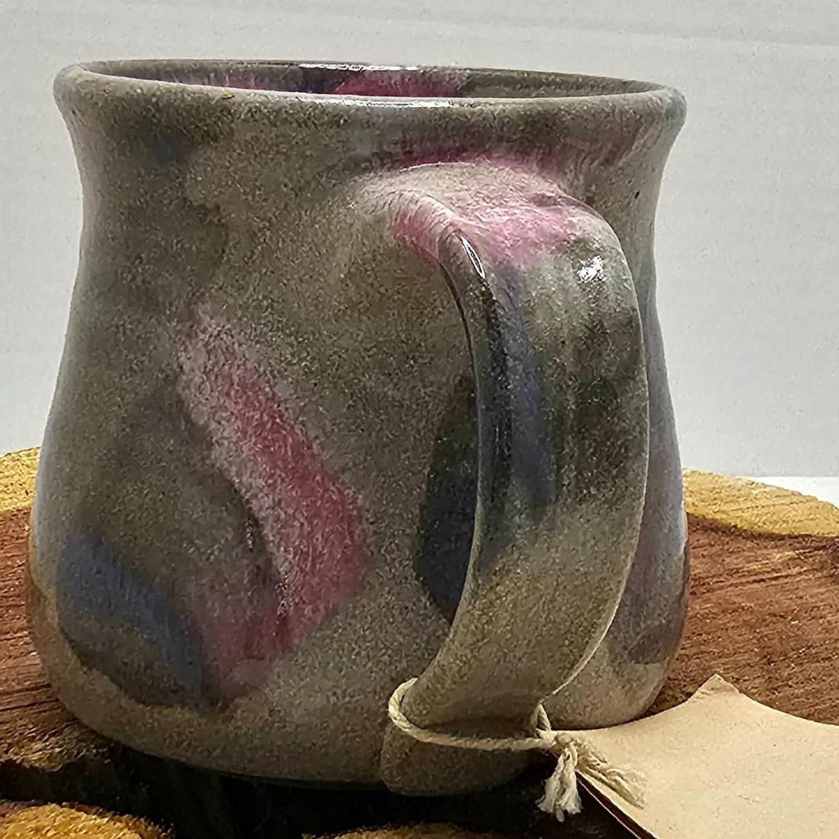 Sandhill Pottery Signed Mug by Retired Marlene Van Diest, Nebraska
