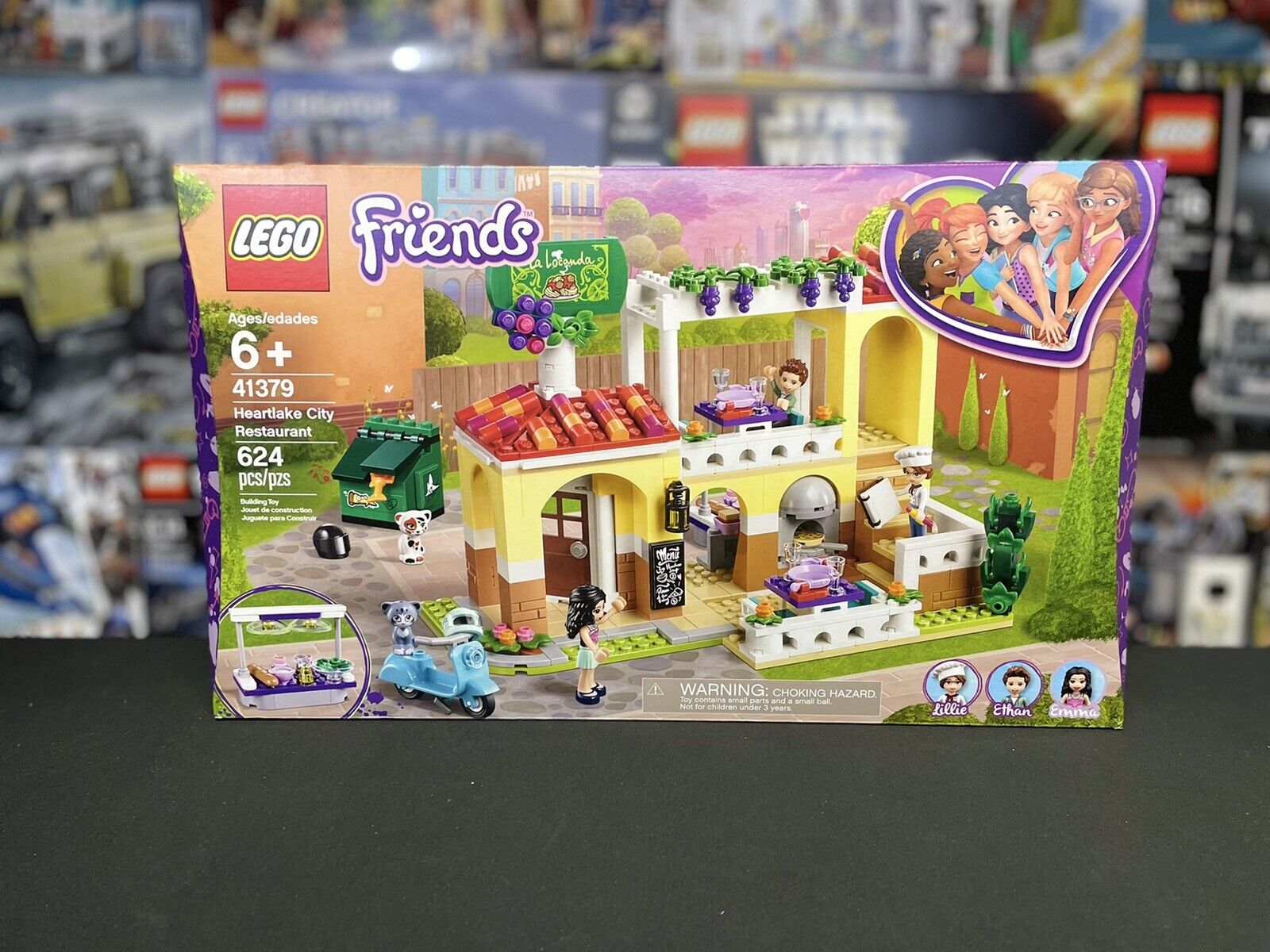 LEGO Friends 41379 Heartlake City Restaurant, Brand New & Sealed