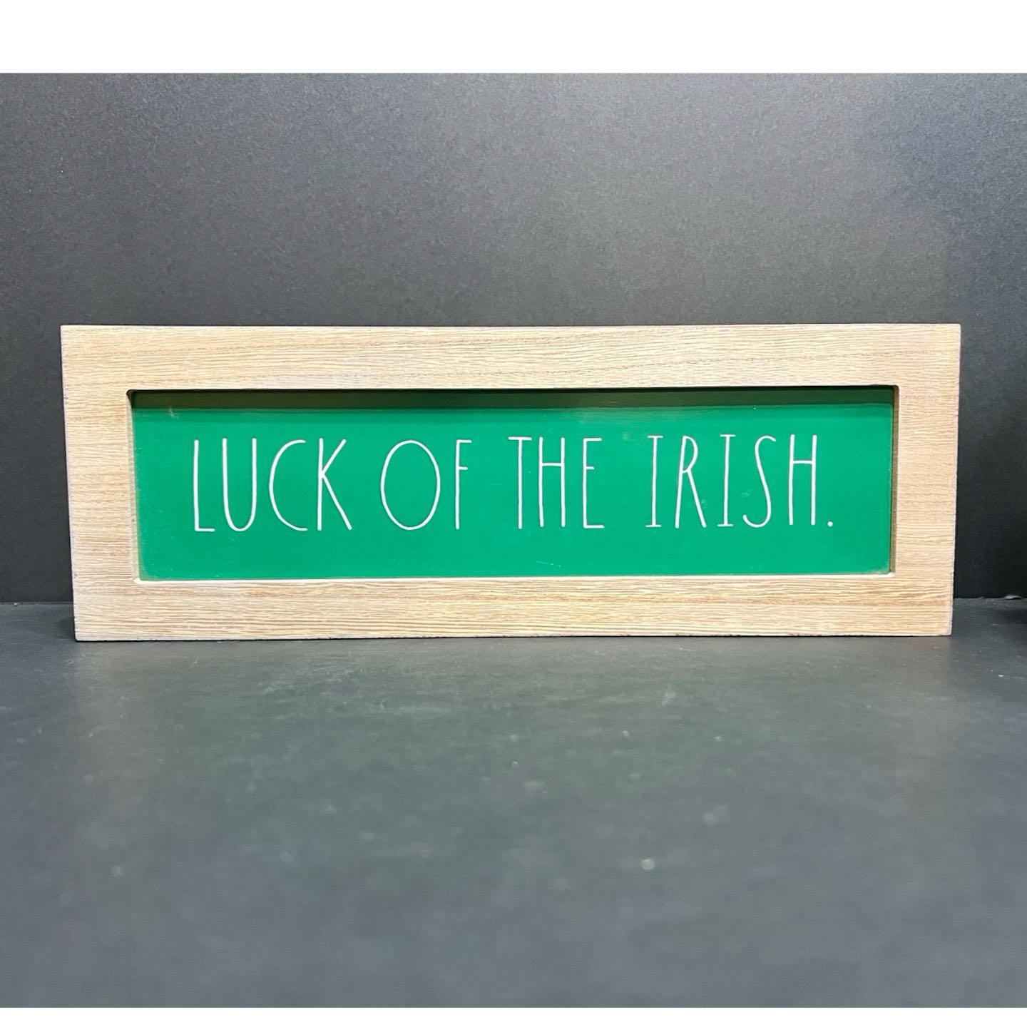 MARKDOWN! Rae Dunn. by Design Styles Luck of the Irish Sign Wooden ...
