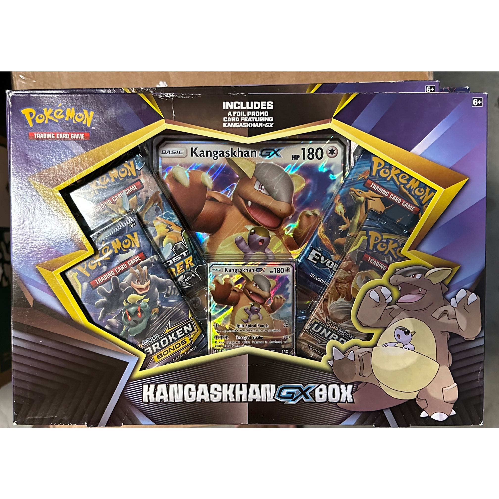 Pokemon Kangaskhan GX Box
