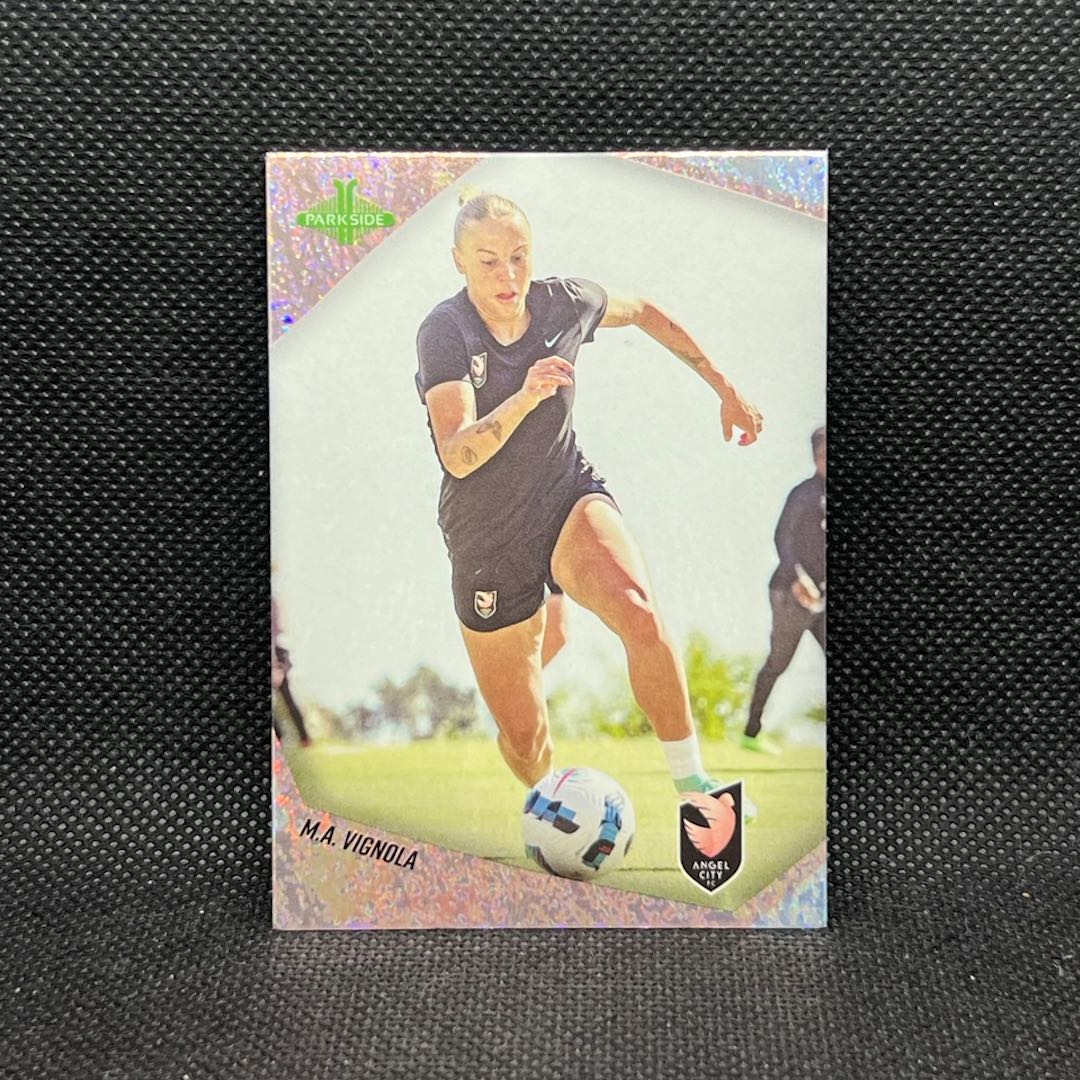 2022 Parkside NWSL Shimmer Foil /100 MA Vignola #86