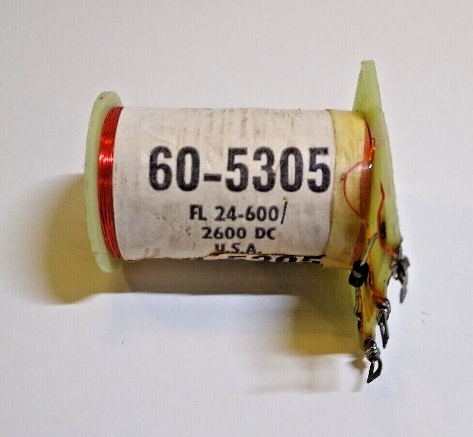 Pinball Machine Flipper Coil FL-24-600 2600 DC Solenoid Game Part NOS ...