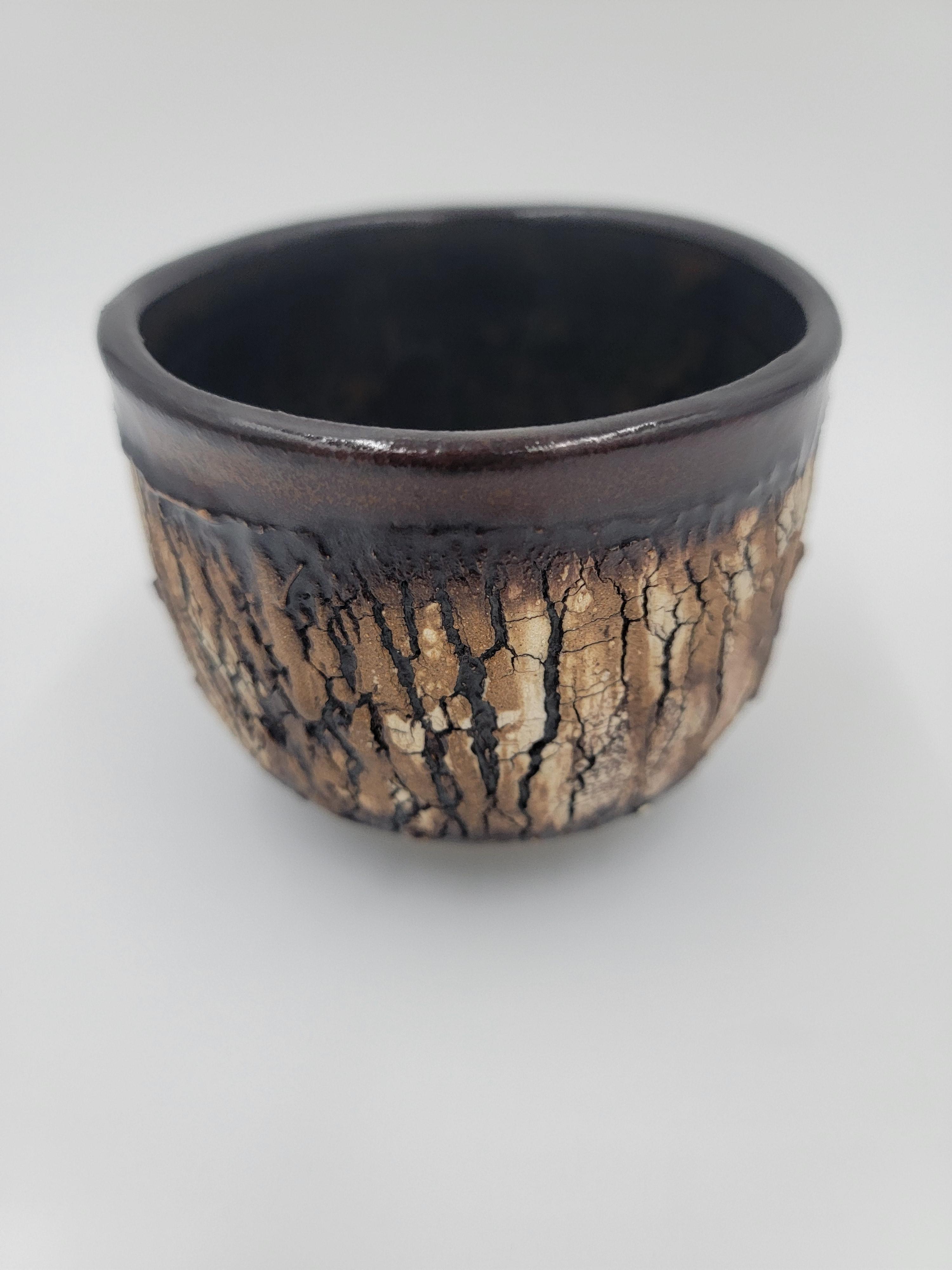 Rustic Hand Made Teacup Has Makers Mark