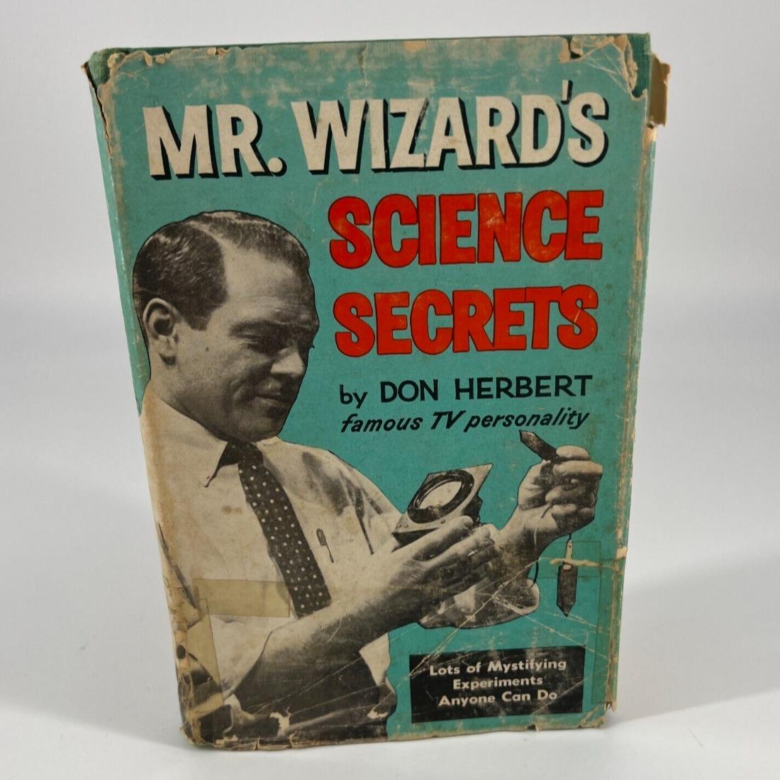 Vintage 1950s Science Experiment Book "Mr. Wizard's Science Secrets ...