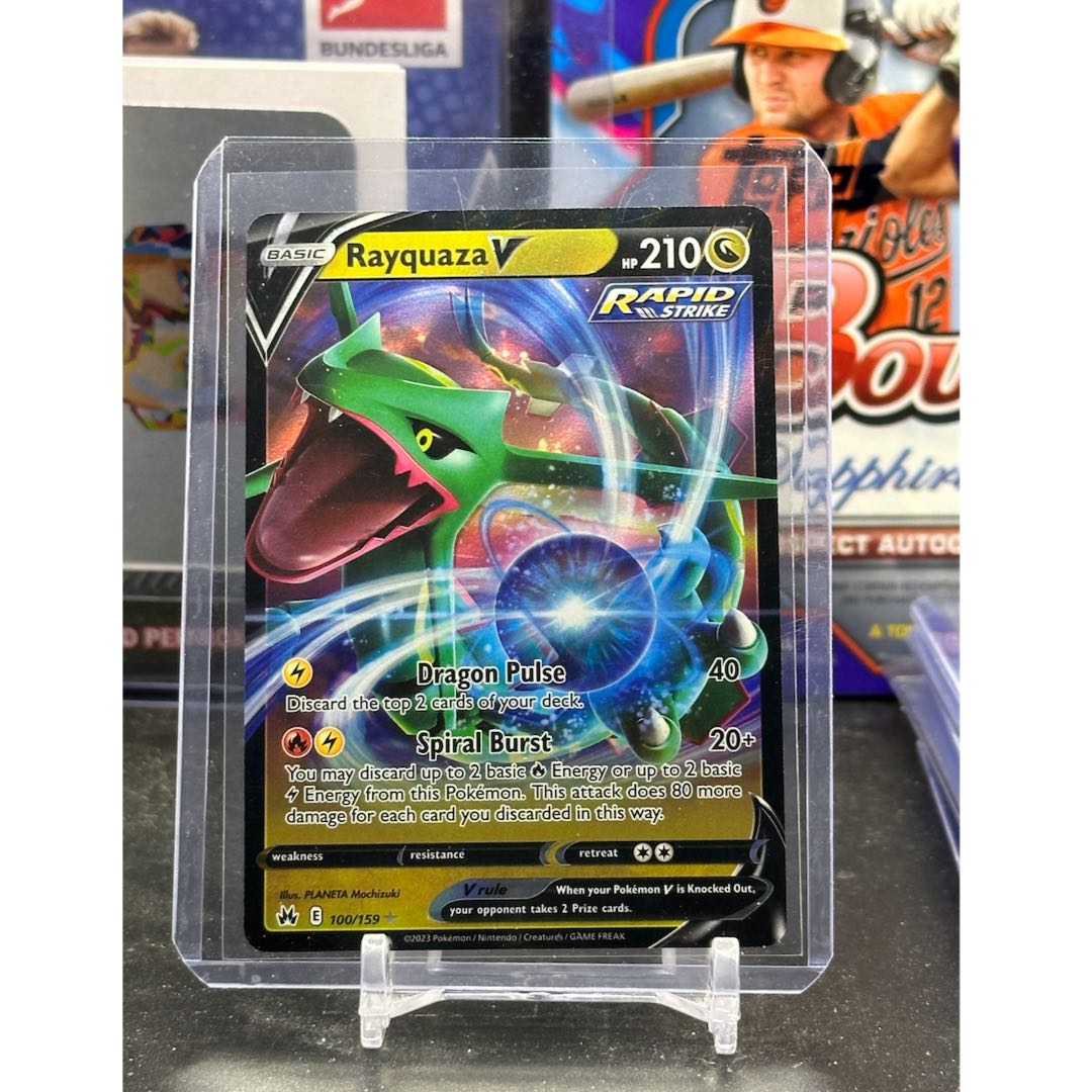 Pokemon Rayquaza V Crown Zenith