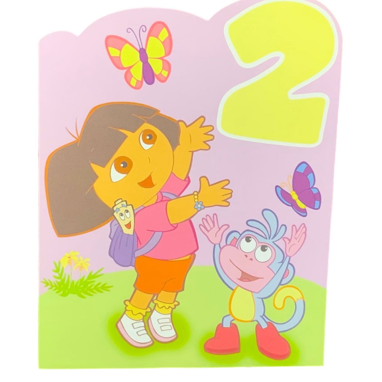Dora The Explorer Happy Birthday Greeting Card New Old Stock