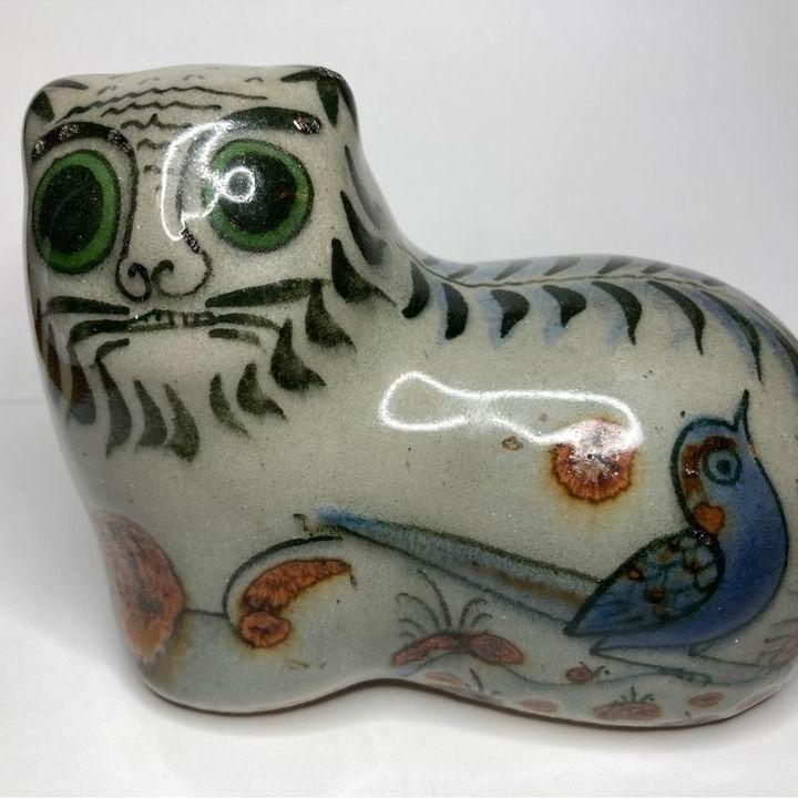 Ken Edwards Tonala Cat Figure