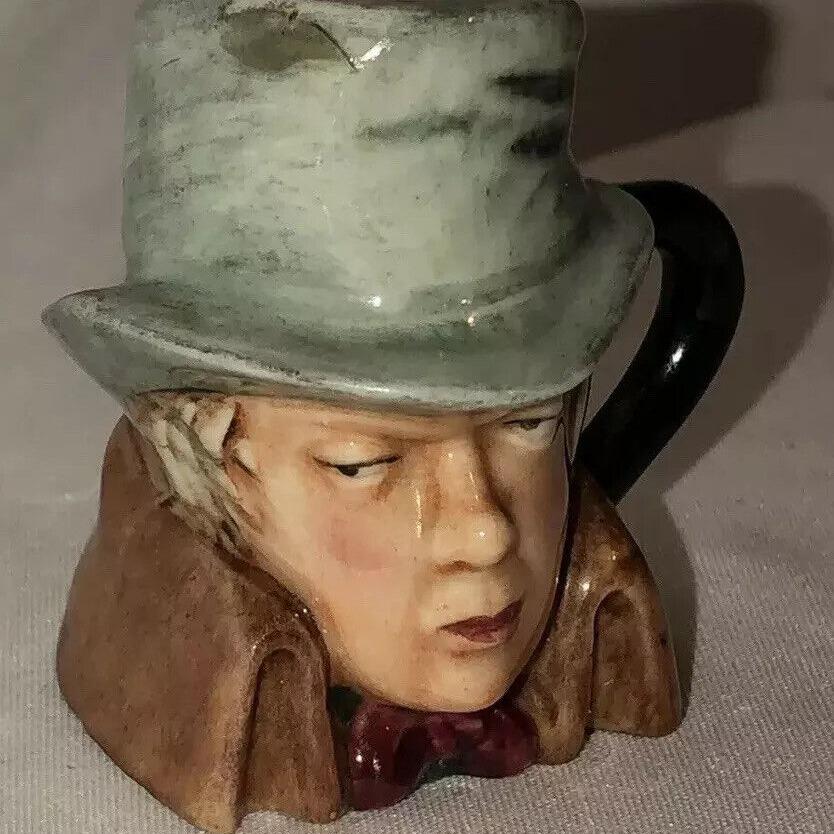 Rare 1982 Franklin Mint Porcelain Miniature Toby Mug Artful Dodger