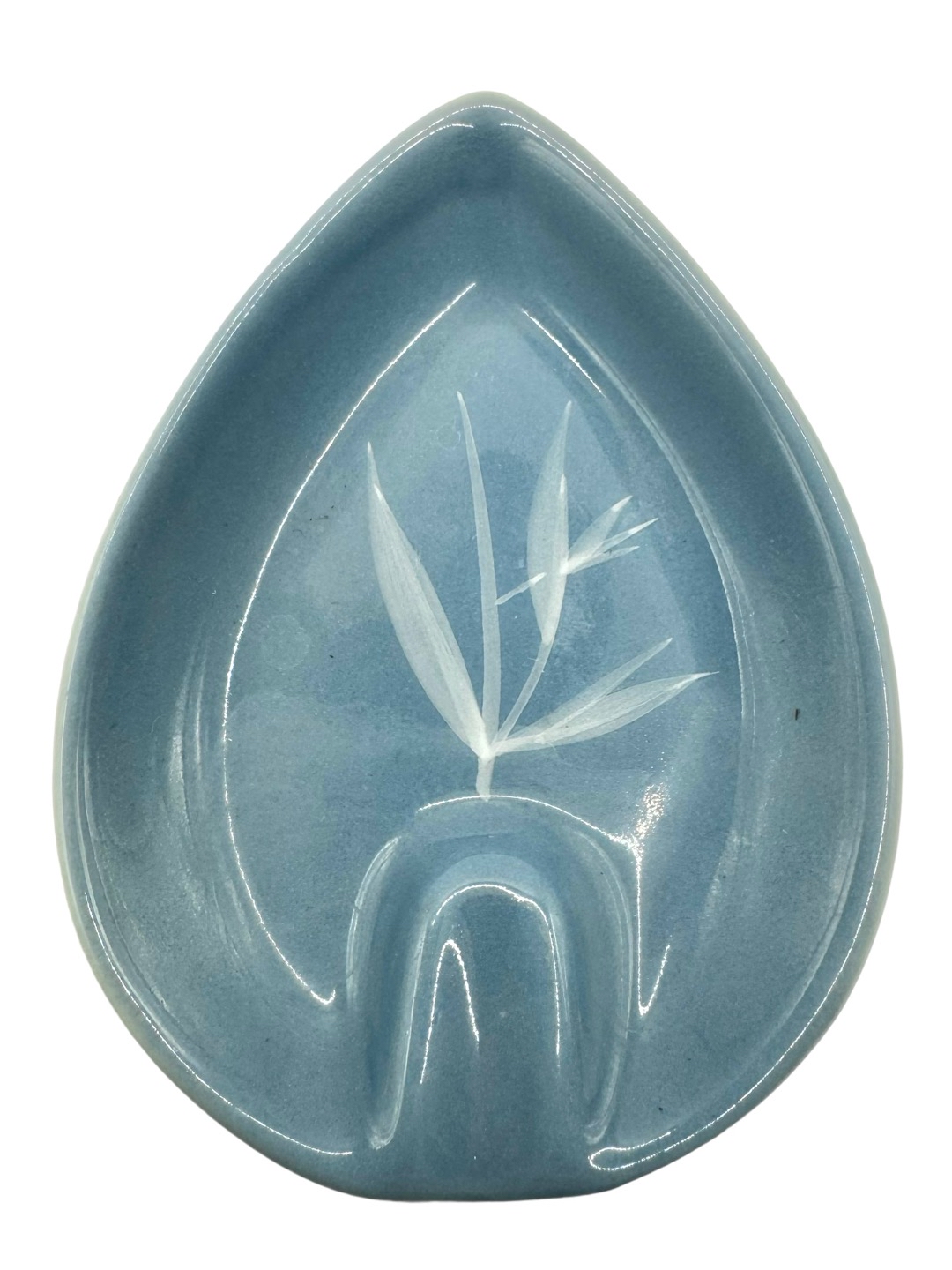 Vintage Winfield Pottery California Small Single Ashtray Light Blue ...