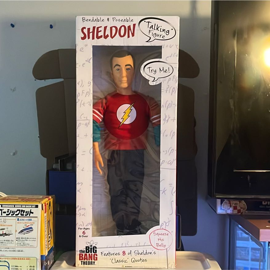 Big Bang Theory 17” Talking Sheldon Cooper