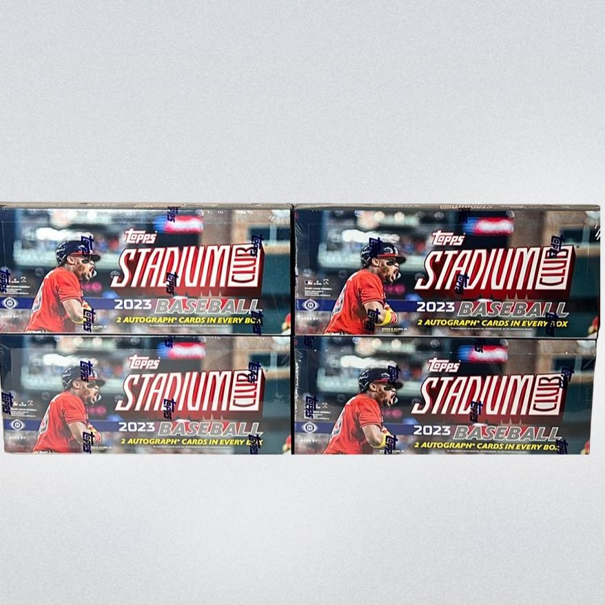2023 Topps Stadium Club Baseball 4 Box Live Team Rip #1 MBB71