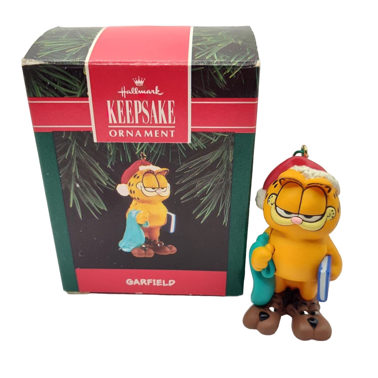 Hallmark Keepsake Ornament Garfield Ready for Bed 1992